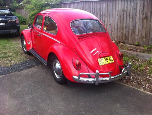 LITTLE RED - 1967 VW BEETLE DELUXE 1300 FOR SALE For Sale | Kombi Sales ...